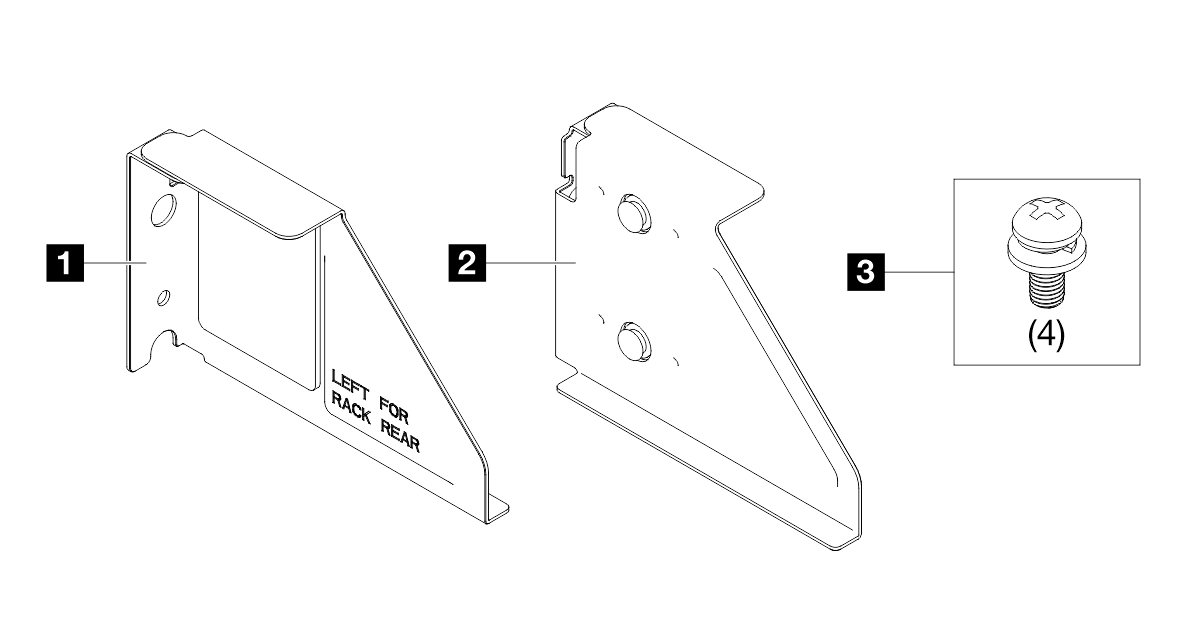 ThinkSystem D3 Chassis Rack Shipping Bracket for 28.31” deep racks ...